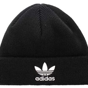 adidas Originals Men's Trefoil Beanie, Black, One Size