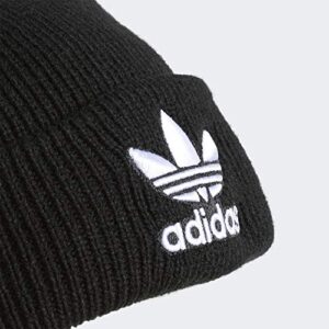 adidas Originals Men's Trefoil Beanie, Black, One Size