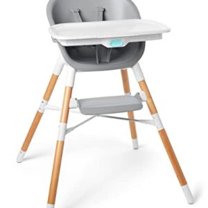 Skip Hop Baby High Chair, Eon 4-in-1, Grey/White