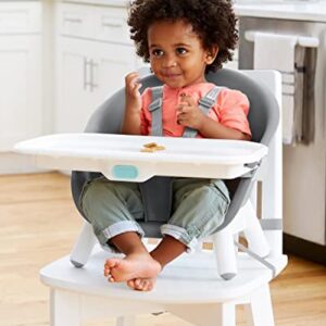 Skip Hop Baby High Chair, Eon 4-in-1, Grey/White