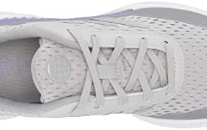 adidas Women's SUMMERVENT Spikeless Golf Shoes, Grey Two/Silver Metallic/Light Purple, 5