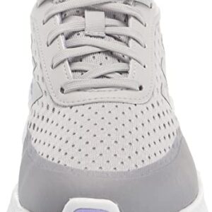 adidas Women's SUMMERVENT Spikeless Golf Shoes, Grey Two/Silver Metallic/Light Purple, 5