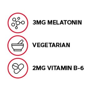 GNC Melatonin 3mg - 120 Vegetarian Tablets