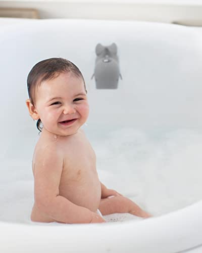 Skip Hop Bath Spout Cover, Universal Fit, Moby, Grey