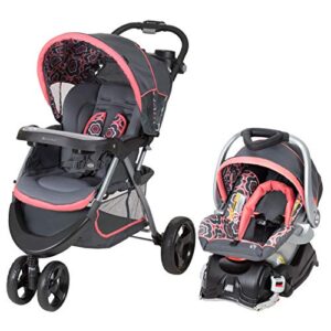 baby trend nexton travel system, coral floral