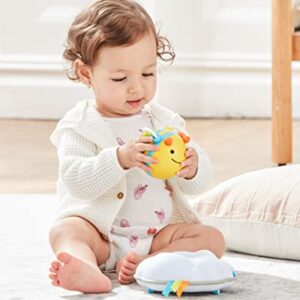 Skip Hop 3-Stage Developmental Learning Crawl Toy, Explore & More Follow-Me Bee