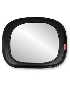 skip hop baby car mirror, style driven, black