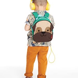 Skip Hop Toddler Backpack Leash, Zoo, Pug