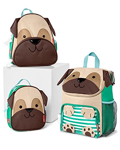 Skip Hop Toddler Backpack Leash, Zoo, Pug