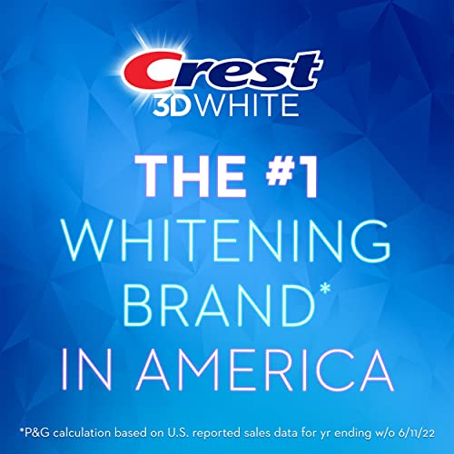 Crest 3D White Stain Eraser Teeth Whitening Toothpaste, Polishing Mint, 3.1 oz, Pack of 4