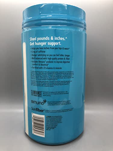 GNC Total Lean Shake + Slimvance | Caffeine Free Protein Powder, Helps Reduce Body Weight | Vanilla Carmel | 20 Servings