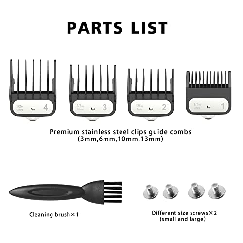 KBDS Replacement Blades for Clippers,Precision 2 Holes Clipper blade part Compatible with Wahl Magic Clip/Super Taper/Senior/Icon/Blading/Taper 2000/Chrome Super Taper/Pro Clip