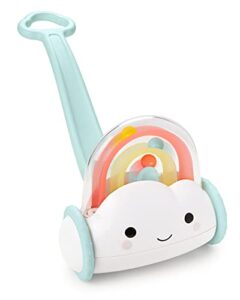 skip hop baby popper push toy, silver lining cloud