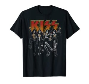 kiss – destroyer cartoon t-shirt