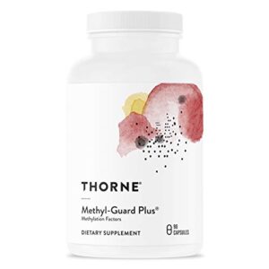 thorne methyl-guard plus – active folate (5-mthf) with vitamins b2, b6, and b12 – supports methylation and healthy level of homocysteine – gluten-free, dairy-free, soy-free – 90 capsules