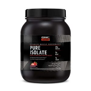 GNC AMP Pure Isolate Protein - Strawberry