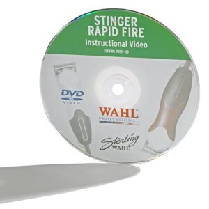 Wahl Professional 5 Star Rapid Fire Clipper for High Precision Cutting with 4 Steel Blade Extenders for Professional Barbers and Stylists – Model 8233-200