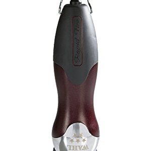 Wahl Professional 5 Star Rapid Fire Clipper for High Precision Cutting with 4 Steel Blade Extenders for Professional Barbers and Stylists – Model 8233-200