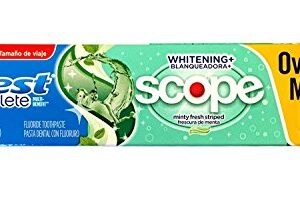 Crest Complete Multi-Benefit Whitening + Scope Minty Fresh Flavor Toothpaste 2.7 Oz, Pack of 3