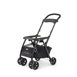 chicco keyfit caddy frame stroller – black | black