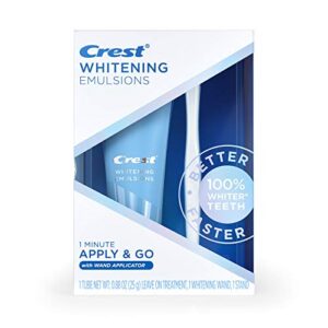 crest whitening emulsions leave-on teeth whitening gel pen kit, 0.88 oz (25 g)