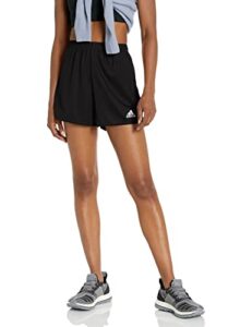 adidas women’s parma 16 shorts black/white small