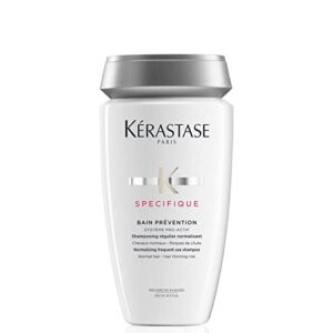 kerastase, specifique normalizing frequent use shampoo normal hairhair thinning risk ounce, 8.5 fl oz