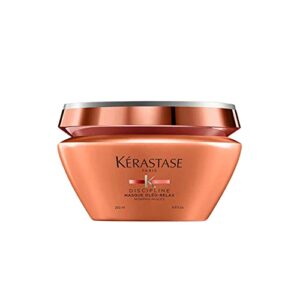 kerastase discipline masque oleo-relax hair mask | deep nourishing hair mask | moisturizes hair and provides shine | with shorea butter and coconut oil | for all hair types | 6.8 fl oz