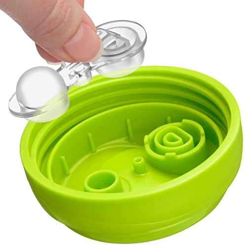 Chicco Semi-Soft Spout Trainer Spill-Free Sippy Cup 7oz. Green 6m+