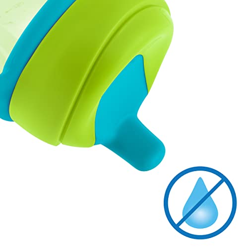 Chicco Semi-Soft Spout Trainer Spill-Free Sippy Cup 7oz. Green 6m+