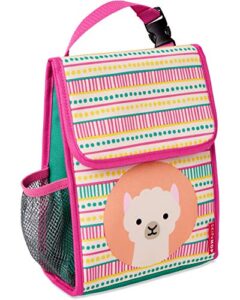 skip hop toddler lunch box, zoo lunch bag, llama