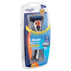 equate motion sphere men’s razor with 2 cartridges