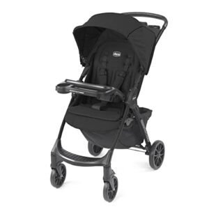 chicco mini bravo plus lightweight stroller – storm | black