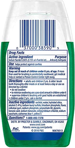 Crest Complete Whitening Plus Scope Tartar Control Toothpaste, Minty Fresh Liquid Gel, 4.6 Oz (130g) - 3