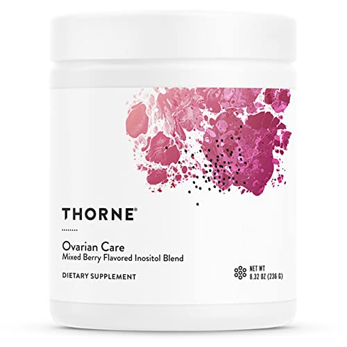 Thorne Ovarian Care - Women's Health - Inositol, CoQ10, Folate, and Polyphenols - Promote Healthy Ovarian Function and Reproductive Health - Mixed Berry - 8.32 Oz - 60 Servings