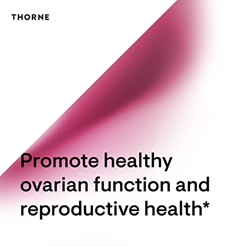 Thorne Ovarian Care - Women's Health - Inositol, CoQ10, Folate, and Polyphenols - Promote Healthy Ovarian Function and Reproductive Health - Mixed Berry - 8.32 Oz - 60 Servings