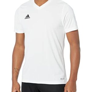 adidas Men's Entrada 22 Jersey, White, Small