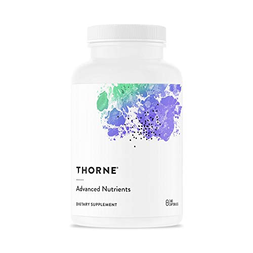 Thorne Advanced Nutrients - Multivitamin and Mineral Supplement with Nicotinamide Riboside - Foundational Support, Healthy Aging and Eye Health - Gluten-Free, Soy-Free - 240 Capsules - 30 Servings