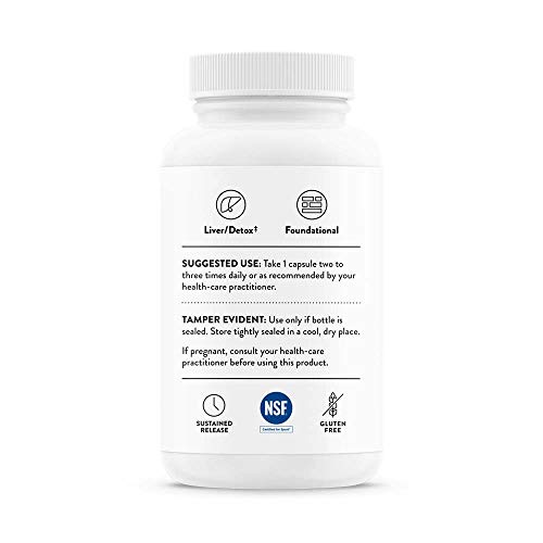 Thorne Glutathione-SR - Sustained-Release Glutathione for Antioxidant Support - 60 Capsules