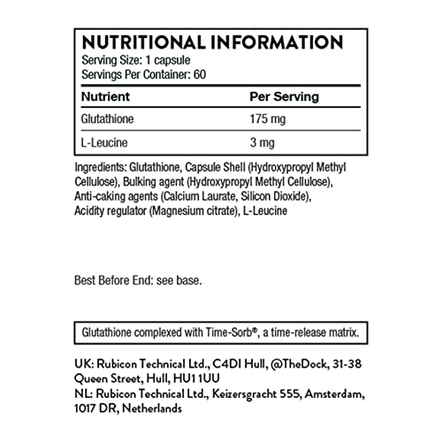 Thorne Glutathione-SR - Sustained-Release Glutathione for Antioxidant Support - 60 Capsules