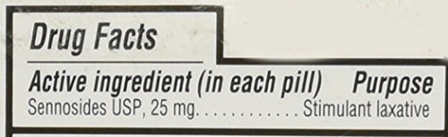 Equate - Laxative, Maximum Strength, Sennosides 25 mg, 24 Pills (Compare to ex-lax)