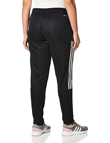 adidas womens Tiro 21 Track Pants Black/White Medium