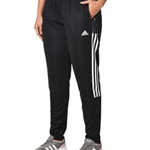 adidas womens Tiro 21 Track Pants Black/White Medium