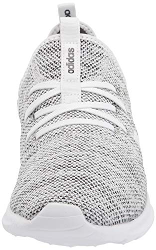 adidas Women's Cloud foam Pure Running Shoe, white/white/black, 8 Medium US