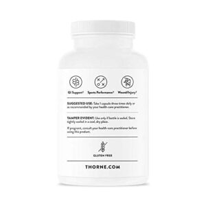 Thorne L-Glutamine - Amino Acid Supplement for GI Health and Immune Function - 90 Capsules