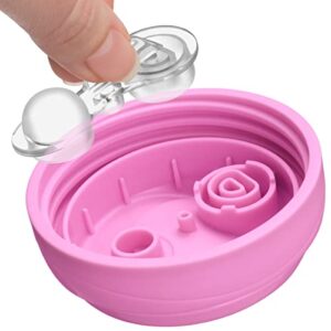 Chicco Sport Spout Trainer Spill-Free Baby Sippy Cup 9oz. Pale Pink/Lavender 9m+ (2pk)