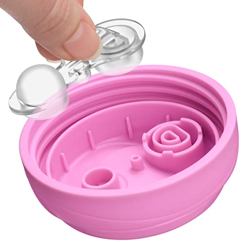 Chicco Sport Spout Trainer Spill-Free Baby Sippy Cup 9oz. Pale Pink/Lavender 9m+ (2pk)