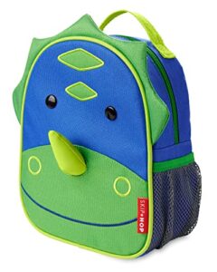 skip hop toddler backpack leash, zoo, dino