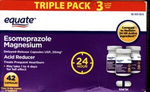 equate esomeprazole magnesium 42 capsules