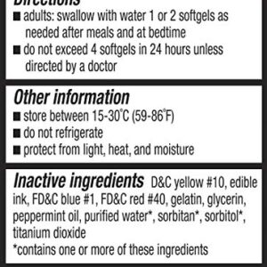 Equate Extra Strength Gas Relief 125 mg 72 Softgels (Twin Pack)